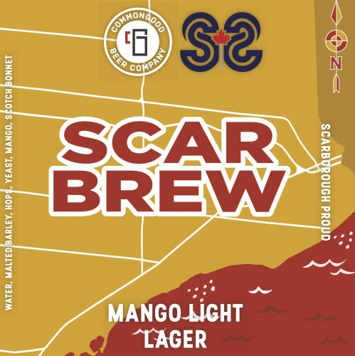 'Scarbrew' Mango Light Lager – Common Good Beer Company